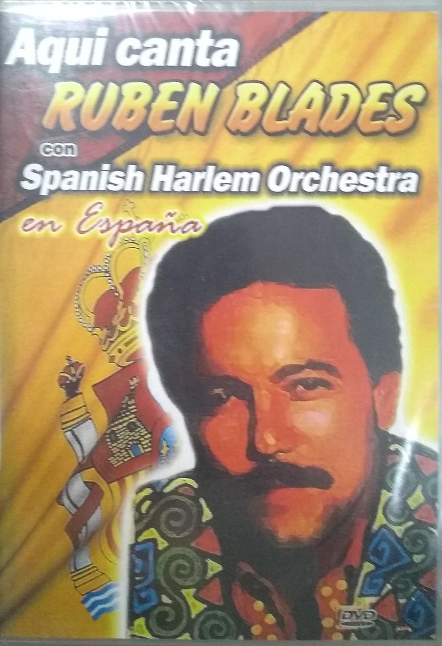 DVD Ruben Blades - Aquí canta Ruben Blades con la Spanish Harlem Orche