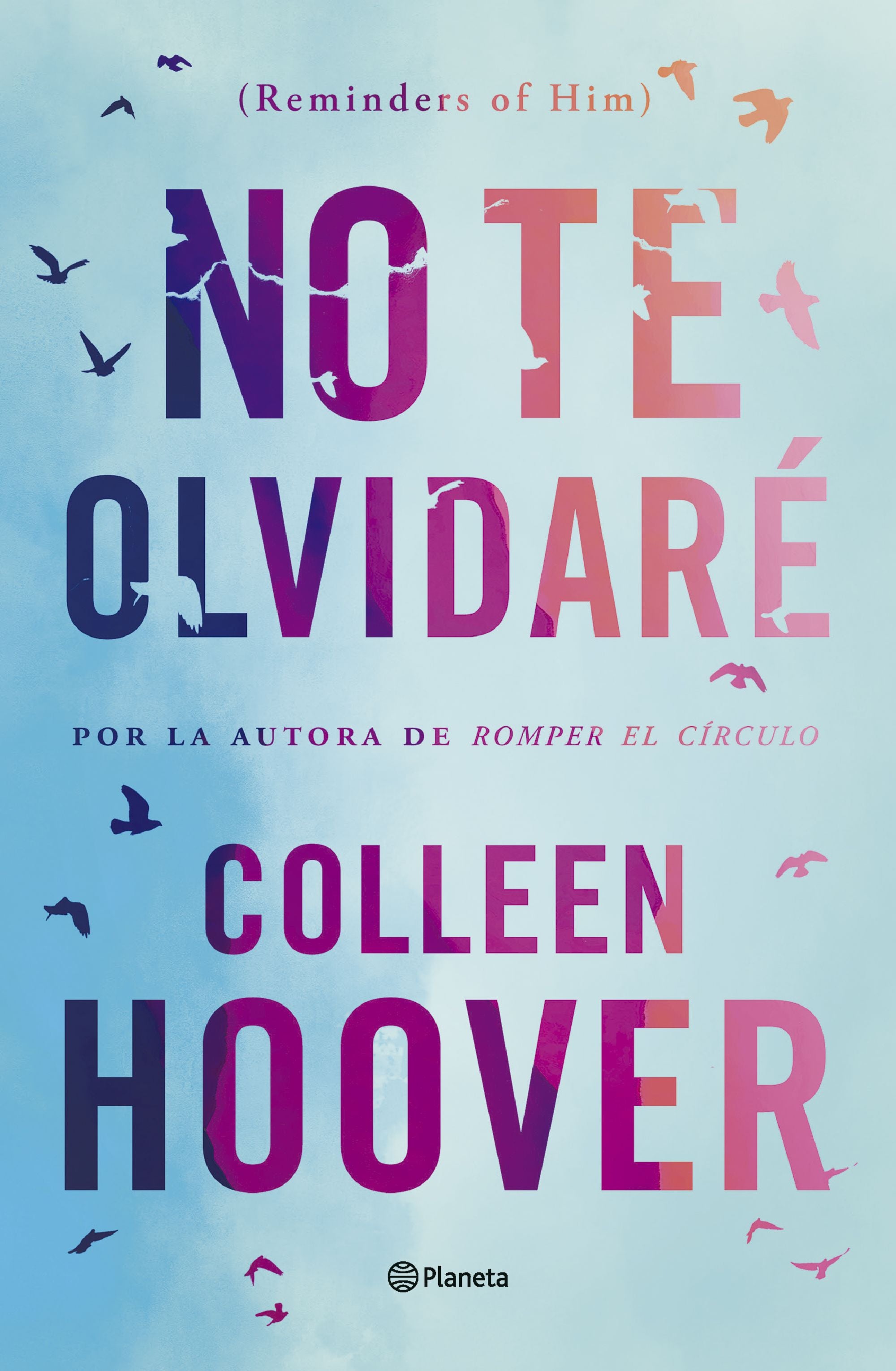 Libro Colleen Hoover - No Te Olvidaré