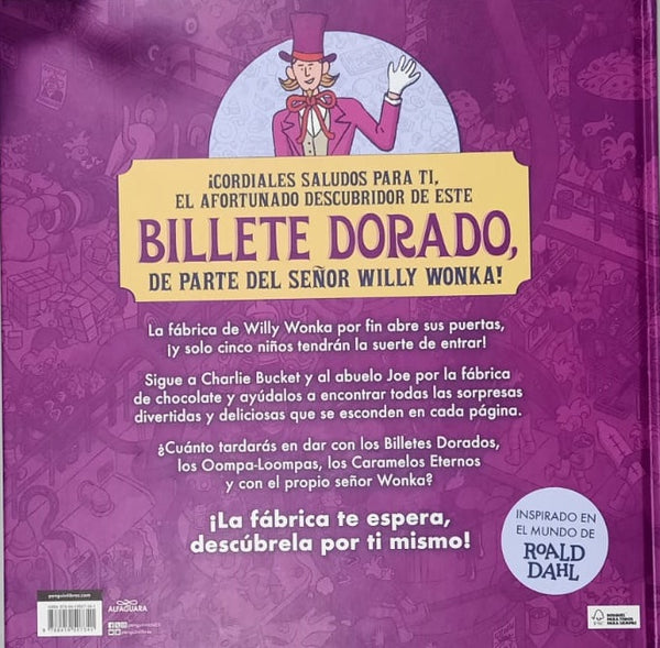 Libro Roald Dahl - ¿Dónde está Wonka?