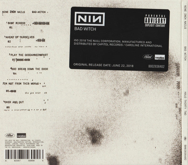 CD Nine Inch Nails – Bad Witch