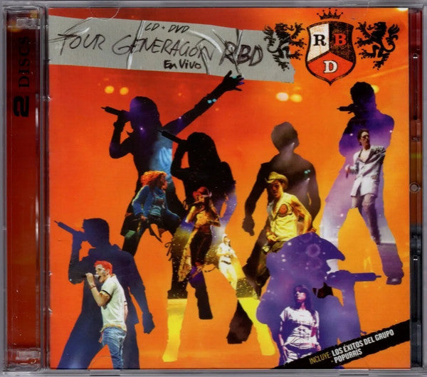 CD+DVD RBD – Tour Generación RBD En Vivo