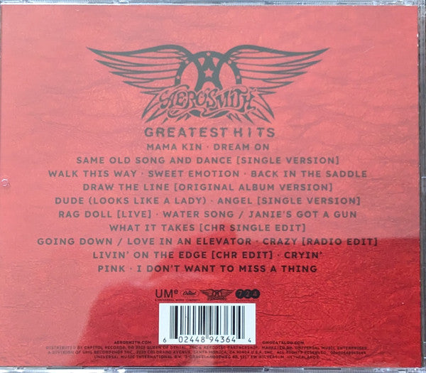 Cd Aerosmith The Ultimate Greatest Hits