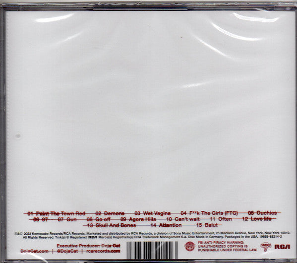 CD Doja Cat - Scarlet