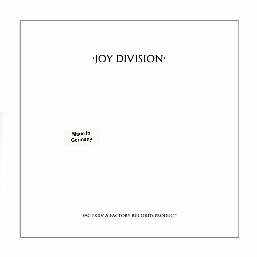 LP Joy Division – Closer