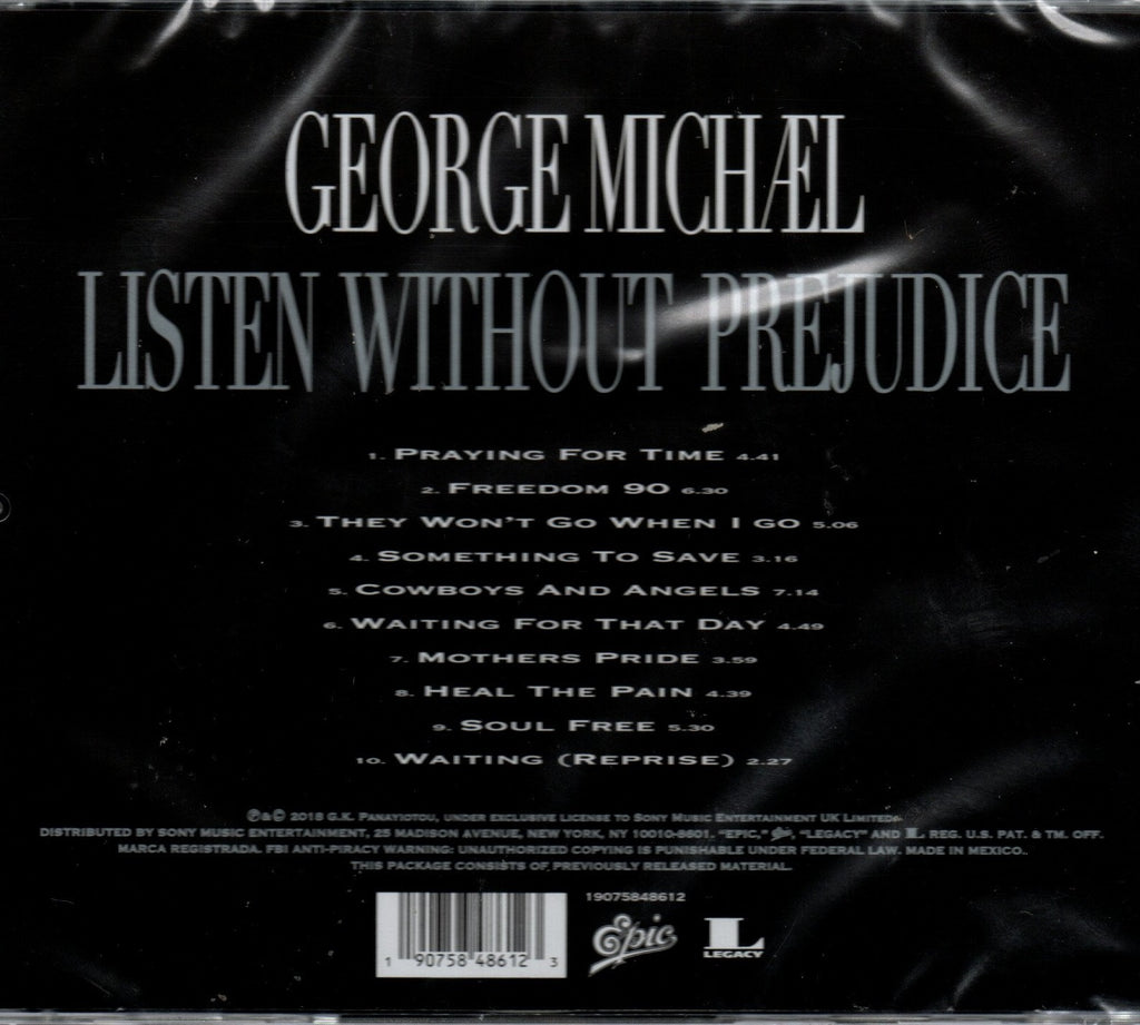 CD George Michael – Listen Without Prejudice Vol. 1