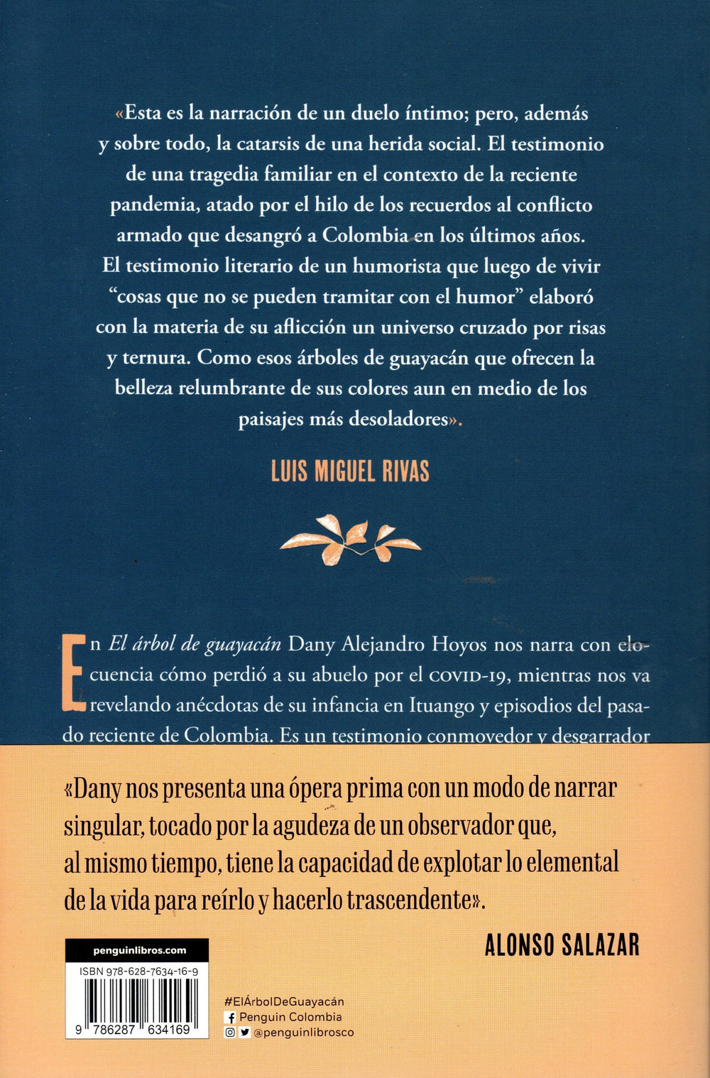 Libro Dany Alejandro Hoyos - El Árbol De Guayacán