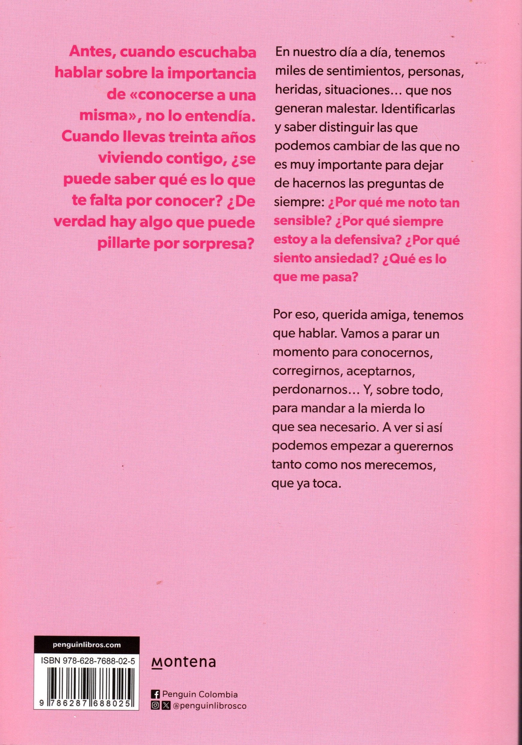 Libro Elizabeth Clapés (@esmipsicologa) - Querida yo: tenemos que habl Libro Elizabeth Clapés (@esmipsicologa) - Querida yo: tenemos que habl