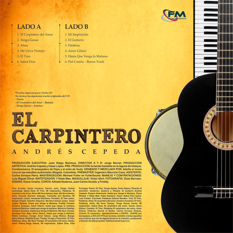 LP Andrés Cepeda - El Carpintero