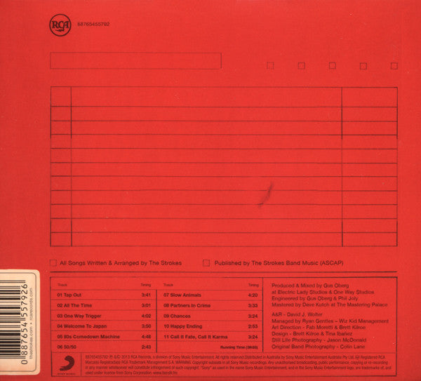 CD The Strokes ‎– Comedown Machine