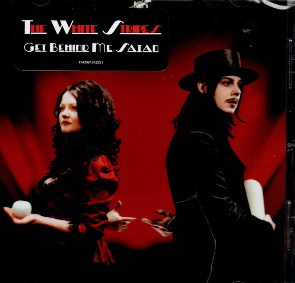 The White Stripes Get Behind Me Satan Album Cover