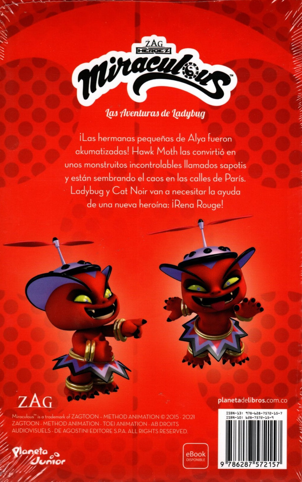 Libro Miraculous - Las aventuras de Ladybug. Sapotis