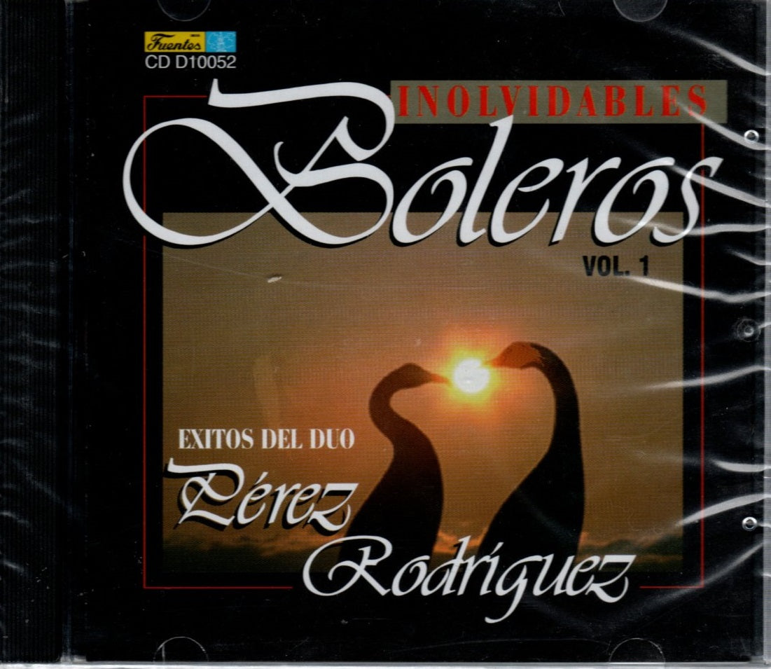 CD Inolvidables Boleros - Éxitos del Dúo Pérez Rodríguez
